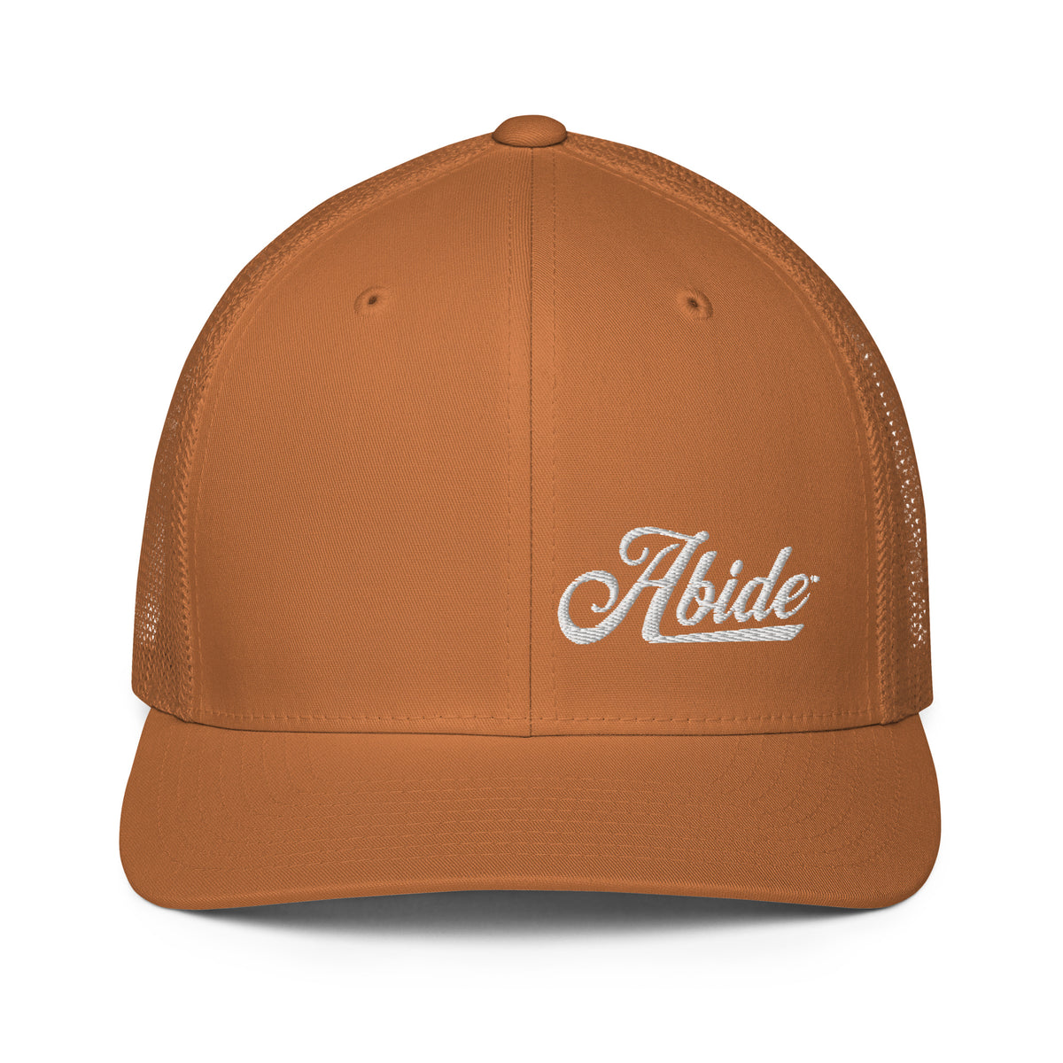 Abide Closed-back trucker cap - White – Bill Green Studios