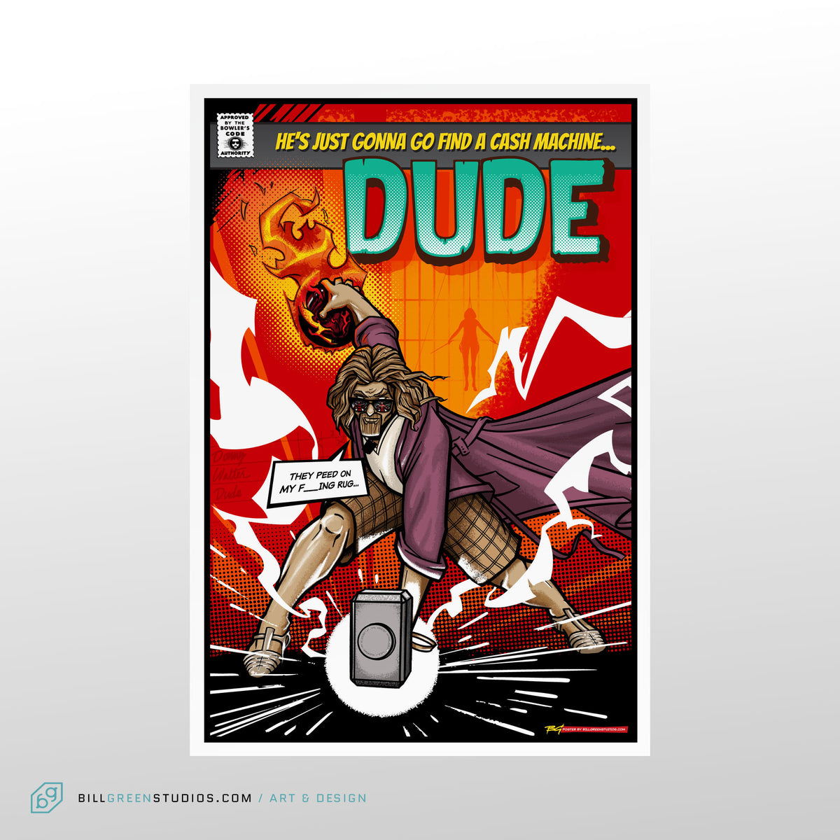 The Marvelous Dude Wall Art – Bill Green Studios