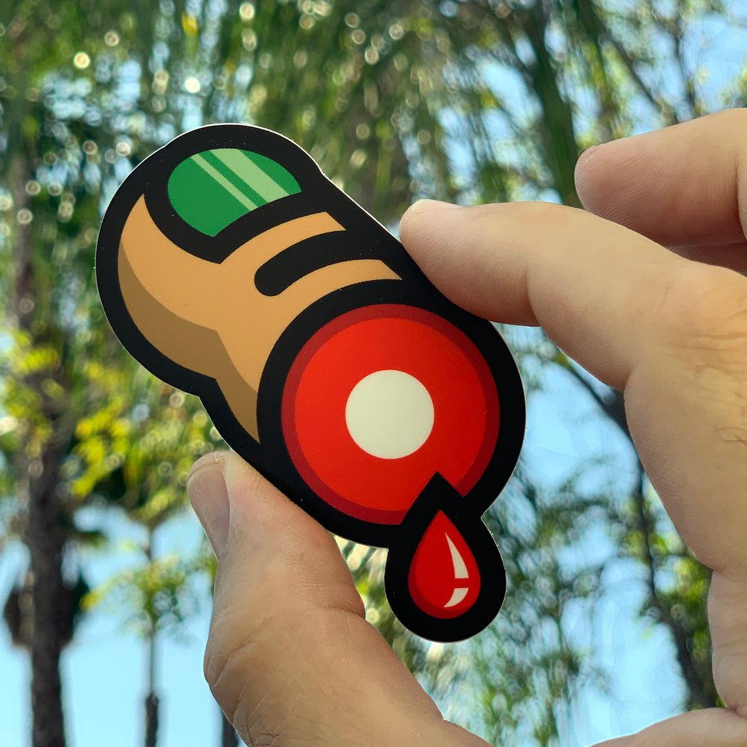 Toe Sticker – Bill Green Studios